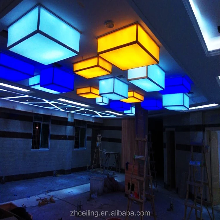 ZHIHAI PVC Spanndecke System - Pop Ceiling Designs for Lobby