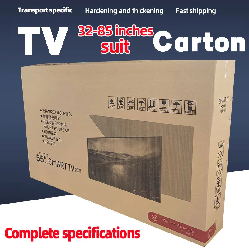 55/60/65/70/75/85 Inch Tv Screen Moving Special Packaging And Packaging ...