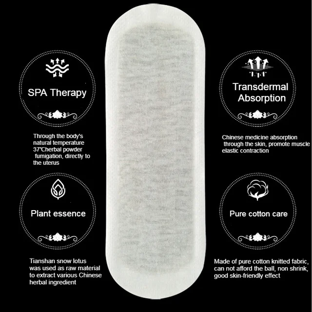 Snow Lotus Pads - Herbal Vaginal Pads for Lady's Health