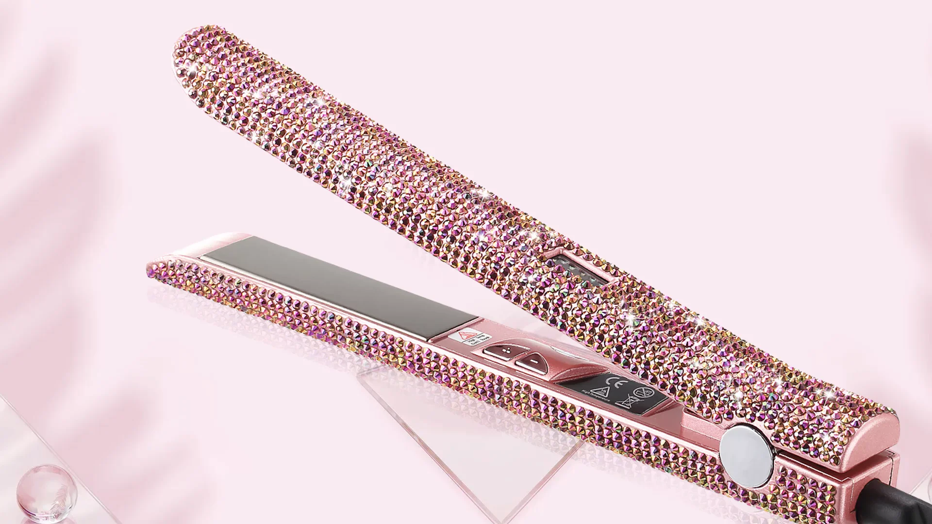 Professional Titanium Hair Flat Irons Bling 450f Flat Iron Titanium Mch ...