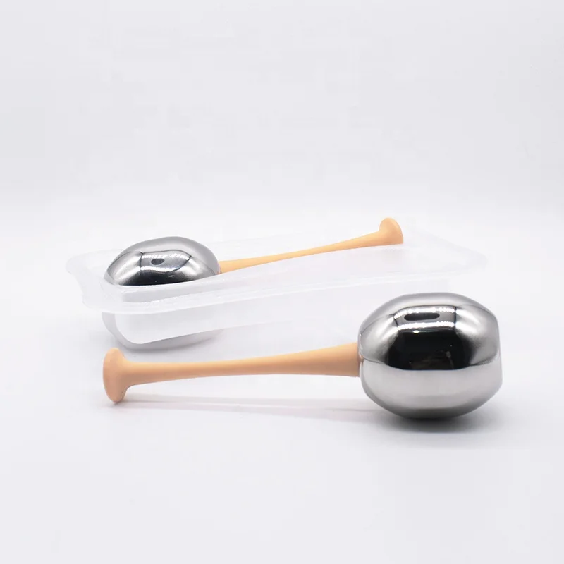 2020 Women Fashion Facial And Eye Massage Freeze Tools Cryo Globes For ...