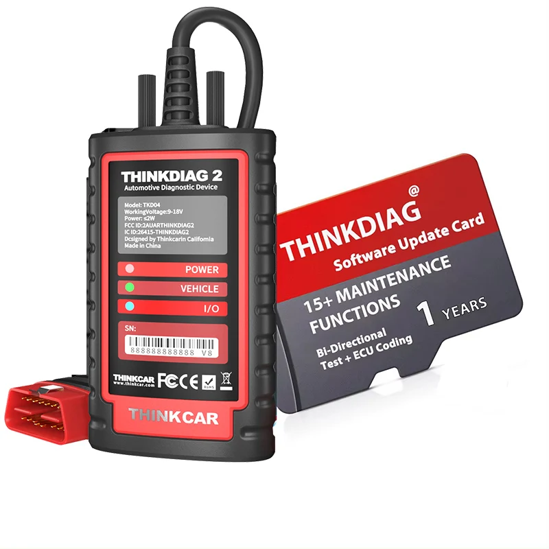 Thinkcar Thinkdiag2 1 Year Tcode Software Renewal Activation Code