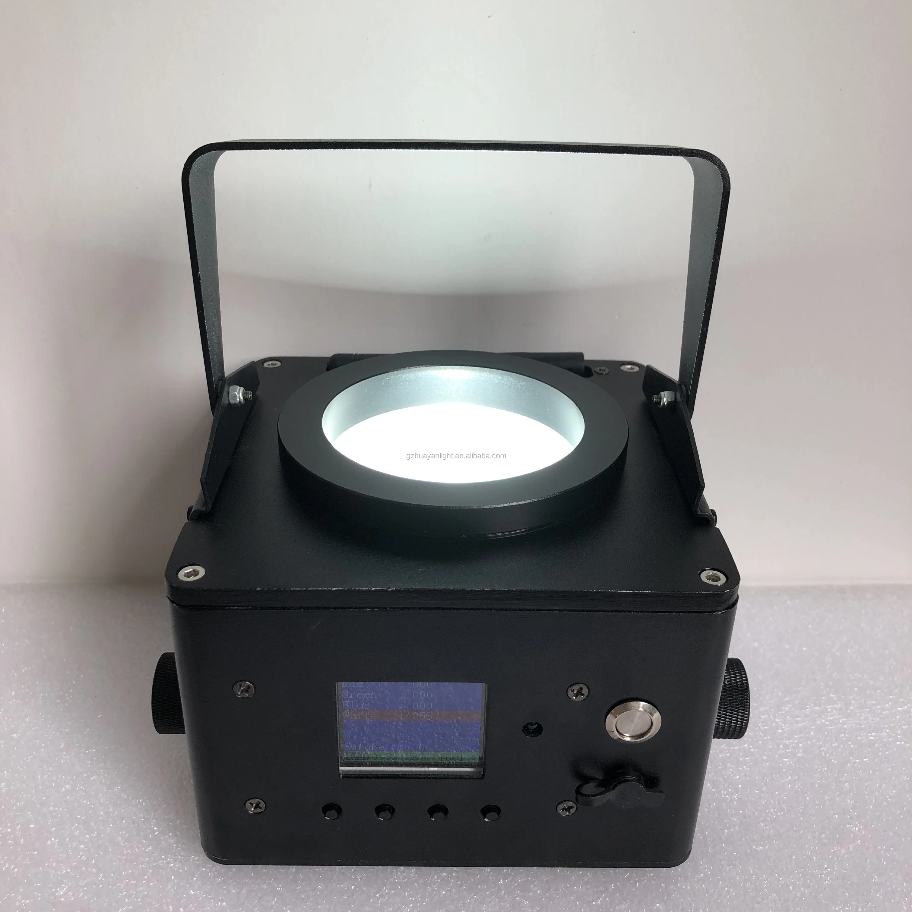 Mini Battery Wifi Led Uplights 30w Rgbw Cob Led Wireless Dmx With ...