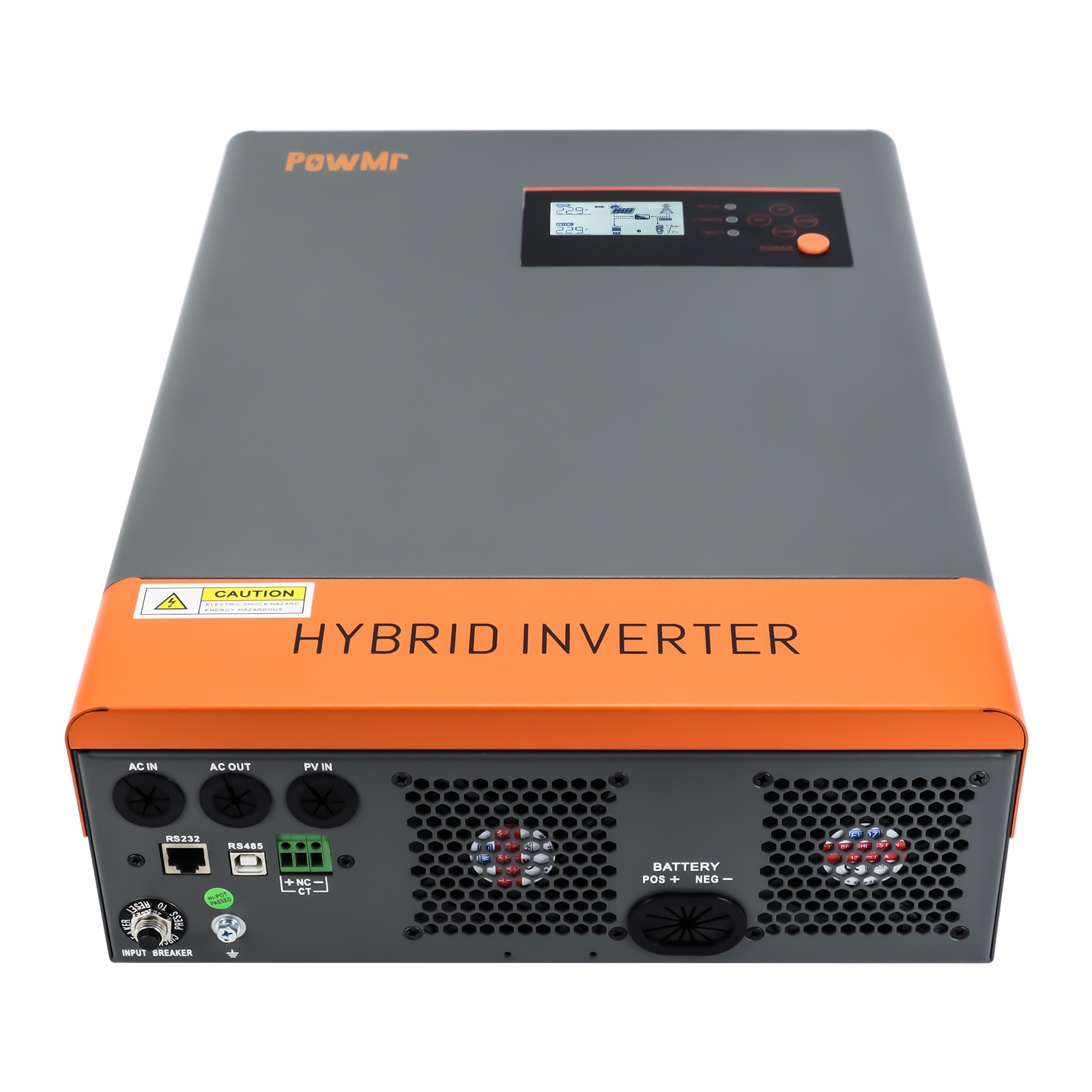 Powmr 5500W Hybrid Solar Inverter - Max Efficiency & Reliability