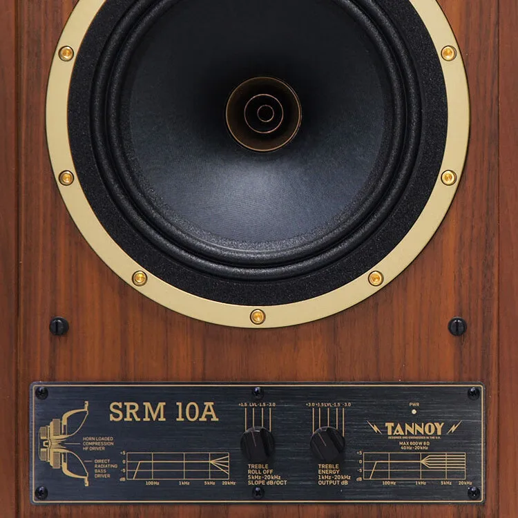 Tannoy SRM 10A Active 10-Inch Bookshelf Speakers for Studio and Indoor ...