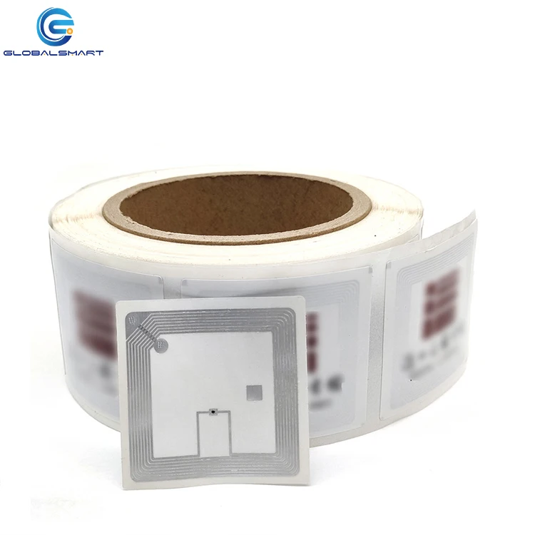 Printable Rfid Library Tag Iso15693 Iso 18000-3 Hf Uhf Long Range 50 ...