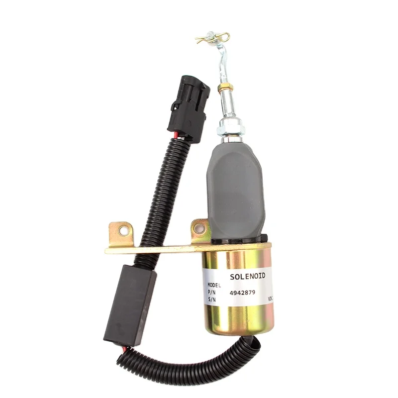 Fuel Cut off Solenoid 6CT Stop Solenoid Switches 24v Fuel Shut off ...