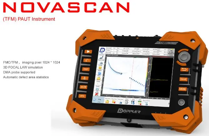 Doppler Novascan Ultrasound Phased Array Flaw Detector