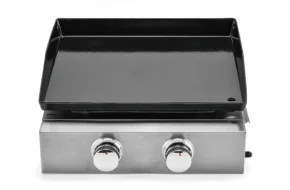 Sus 430 Two Burner Gas Griddle Two Burner Gas Powered Griddle Tabletop ...