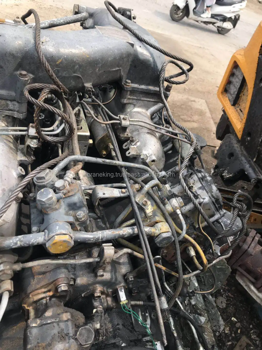 Used Mitsubishi Engine 6d22,8dc8,8dc9,With Gear Box M8,M10,M12 - Buy ...