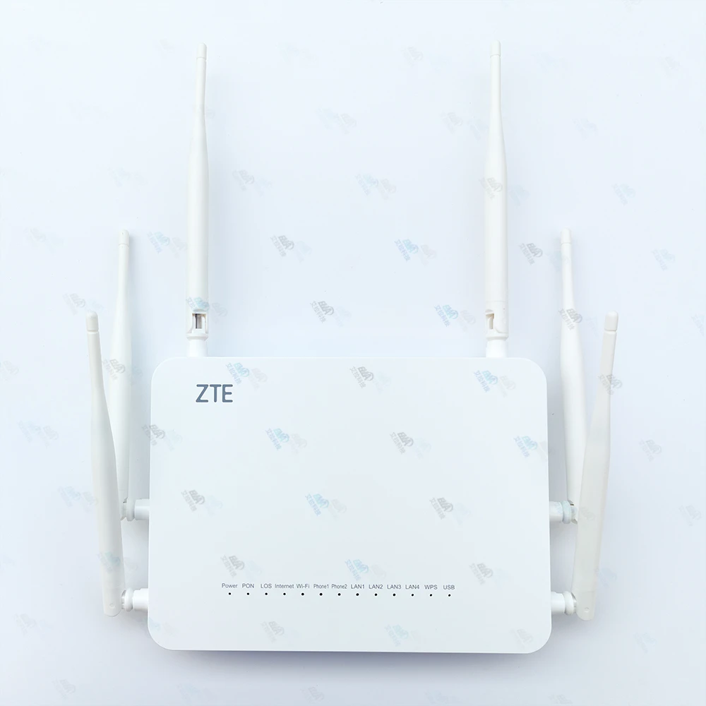 New English Firmware 6 Antenna Zte F680 4ge+2pots+high Dual Band Wifi ...