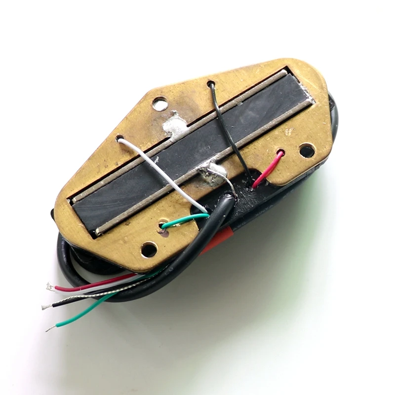 Rail Tele Bridge Guitar Pickup - Dual Coil, 4 Cords Output