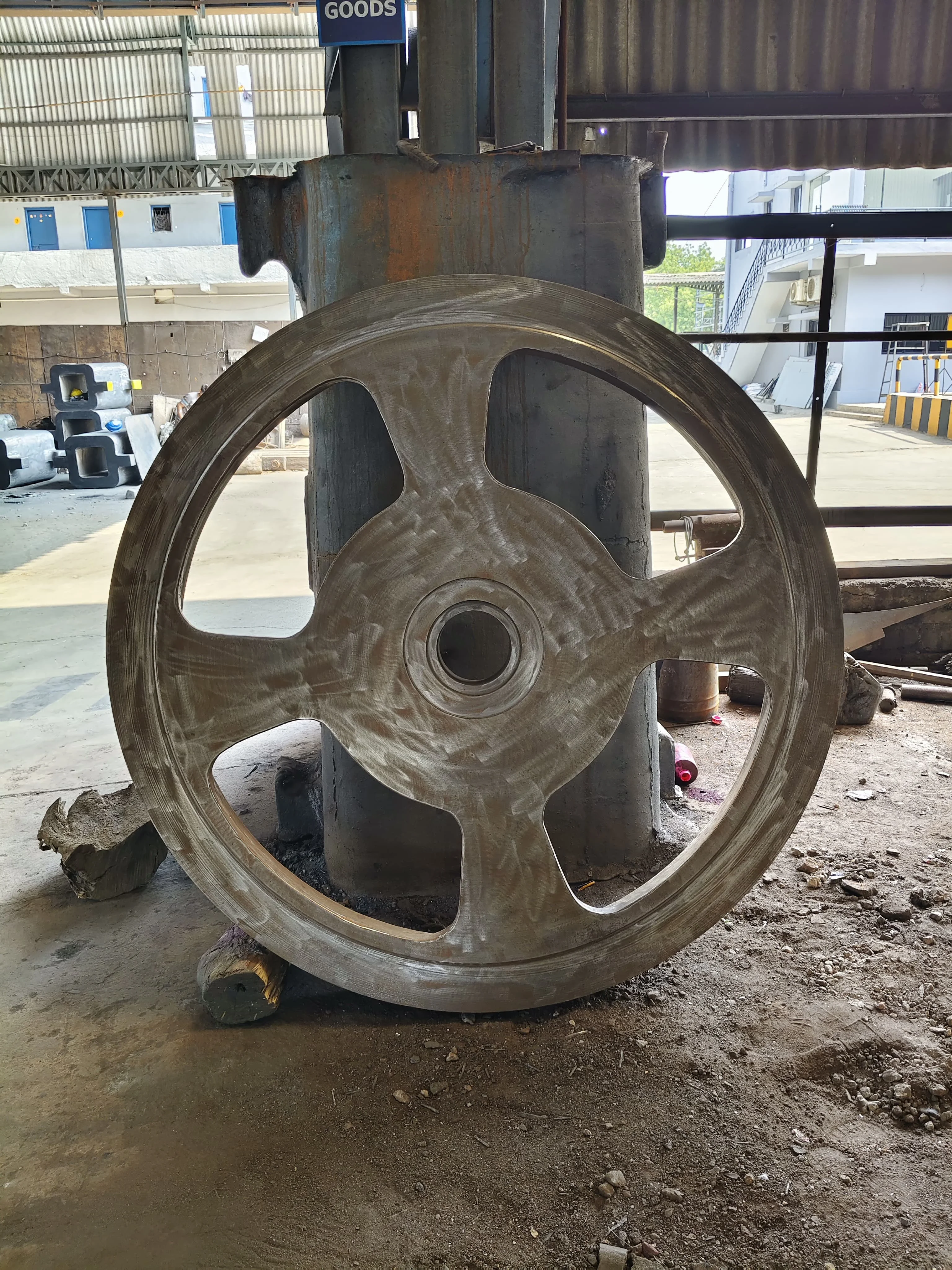 Heavy Duty Industrial SG Iron Flywheel Precision Casting for Industrial ...