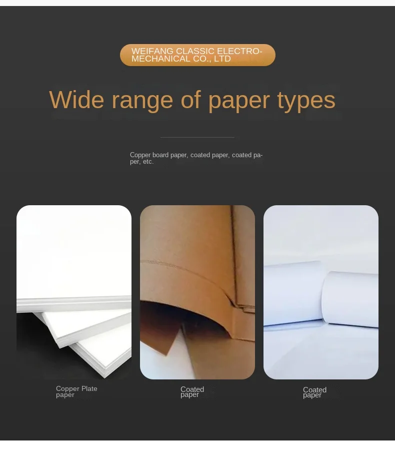 Classic Fast Printing Digital Creasing Machine Manual Paper Feed ...