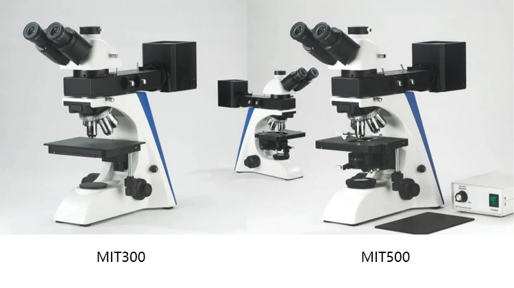 MIT300/500 Upright Inverted Metallurgical Microscope with Digital Camera