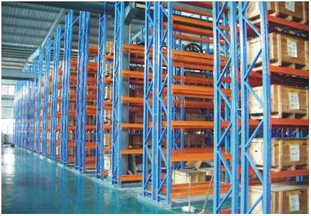 VNA Very Narrow Aisle Pallet Selective Racks Very Narrow lane Metal ...