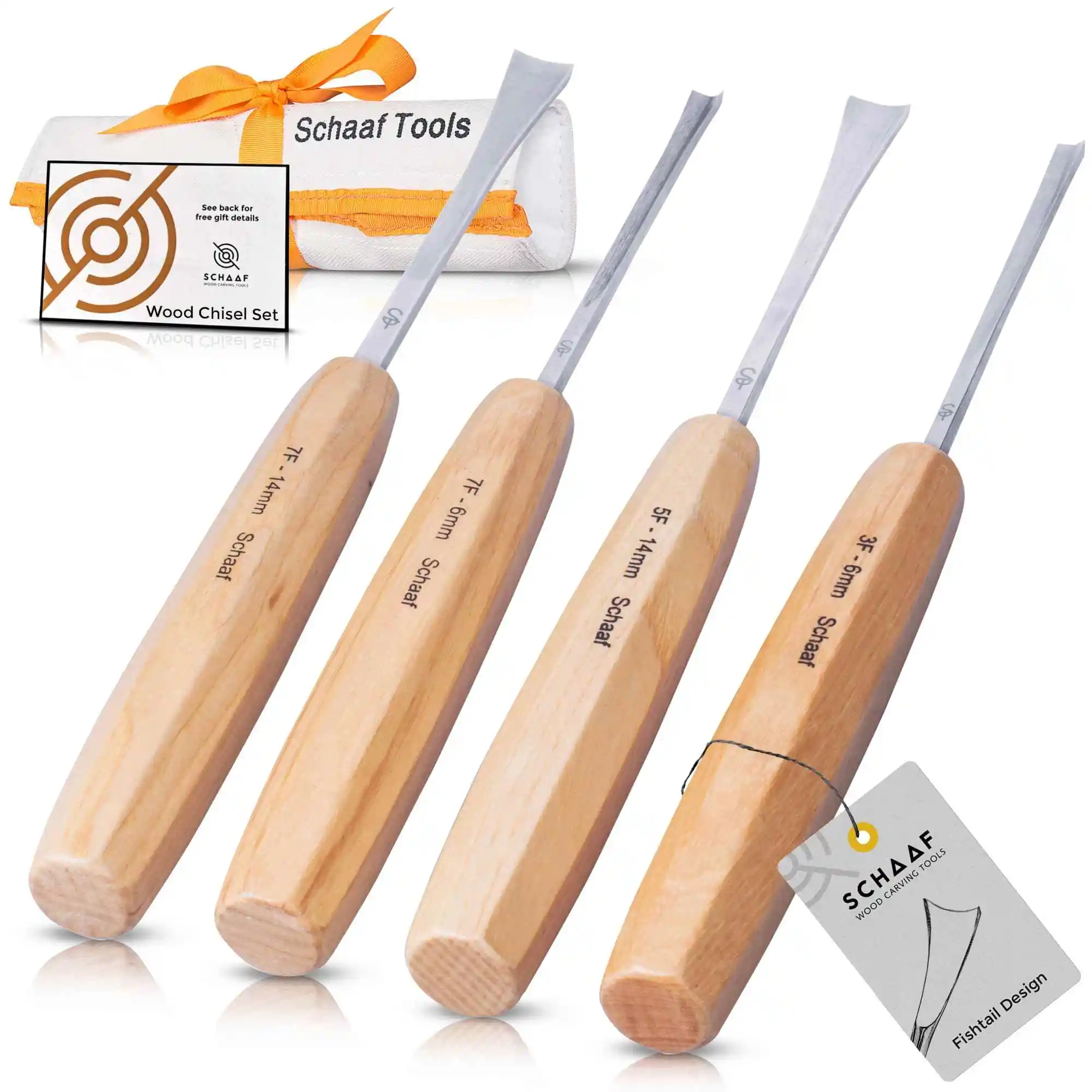 12-Piece Wood Carving Kit for Beginners and Professionals Set of Gouges ...