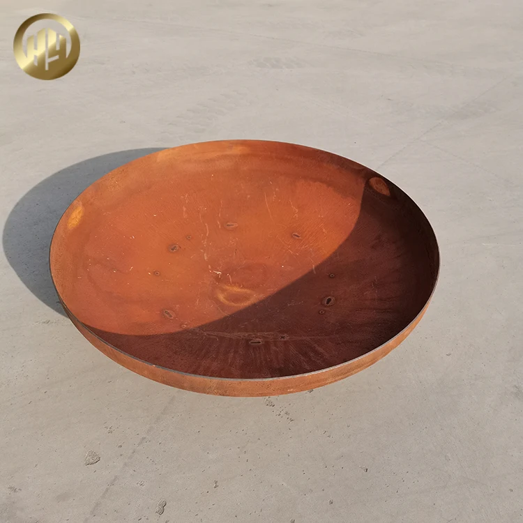 High Quality Round Metal Corten Steel Rusty Heater Fire Pit for ...