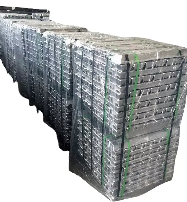 Aluminum Ingot 99.7%/high Pure 99.7% Aluminum Ingot/ A7 Aluminum Metal ...