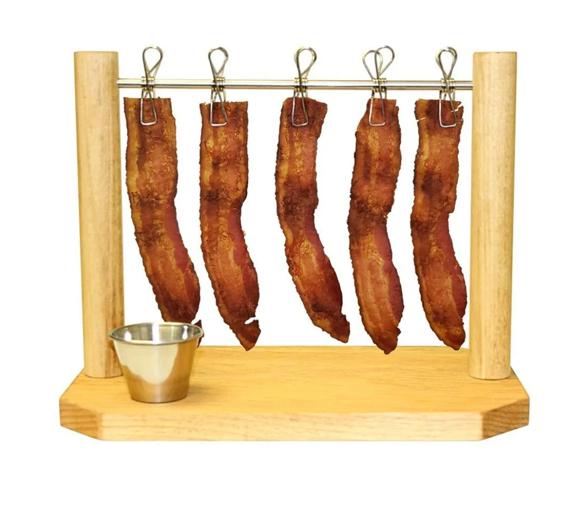 Wooden Bacon Clothesline - Entertaining & House Warming Gifts