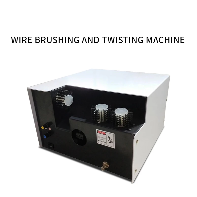 Shielded Wire Brushing And Twisting Machine Wire Cable Twisting Machine ...