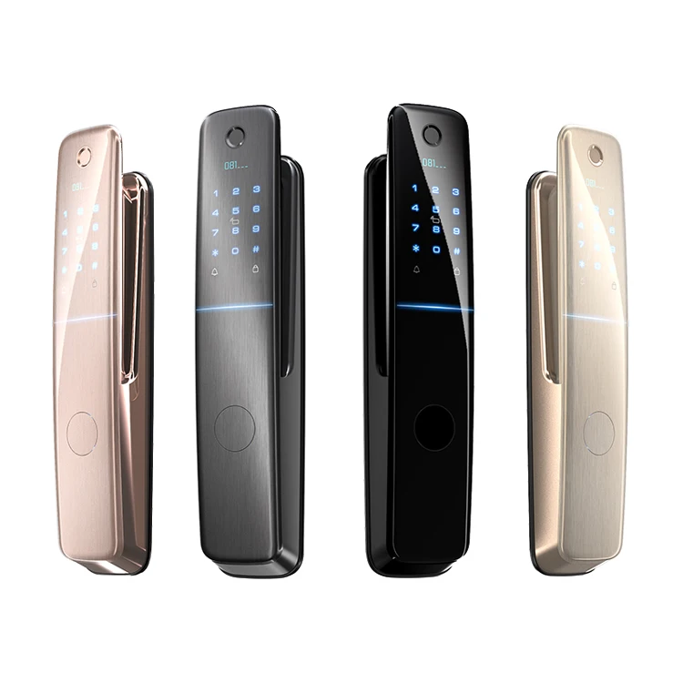 Electronic Security Smart Biometric Fingerprint Door Lock For Home ...