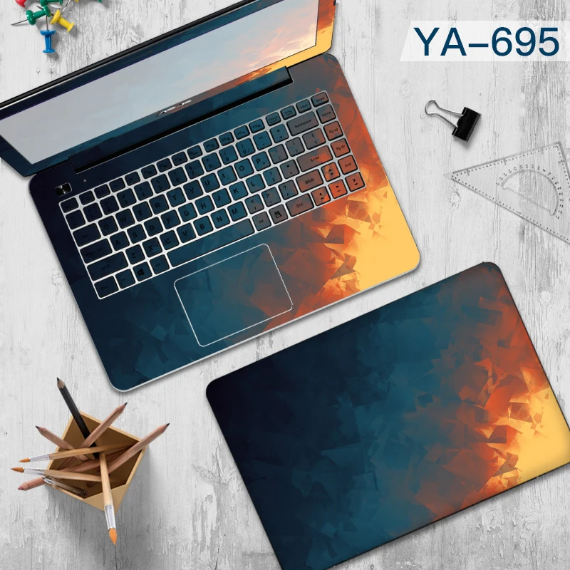 Doodle Render Of Laptop Sticker For Asus A455l Lenovo Decorative ...