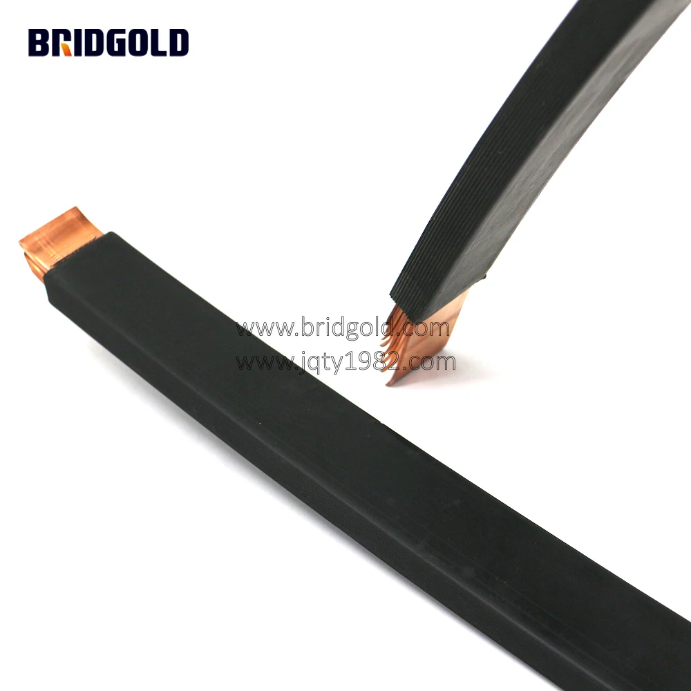 BRIDGOLD Insulated Flexible Copper Busbar for Electric Motors