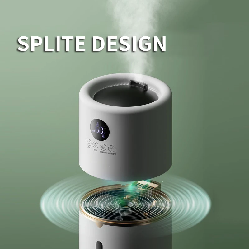 Large 8L Standing air Humidifier Smart Top Fill Water Home ...