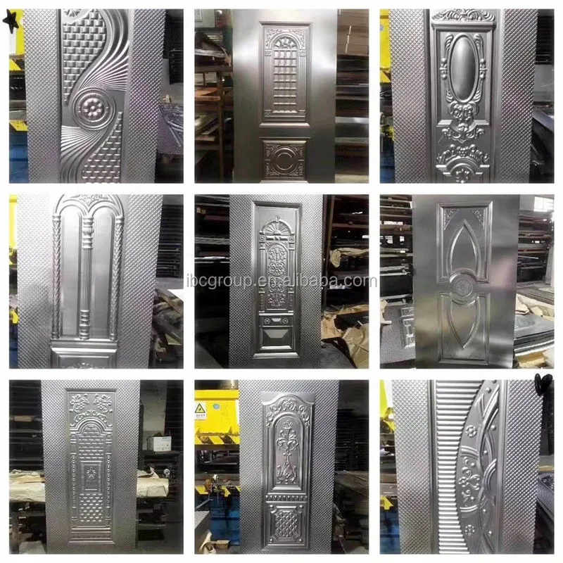 Cold/hot Rolled Steel Door Embossed Door Panel Stamped - Buy Embossing ...
