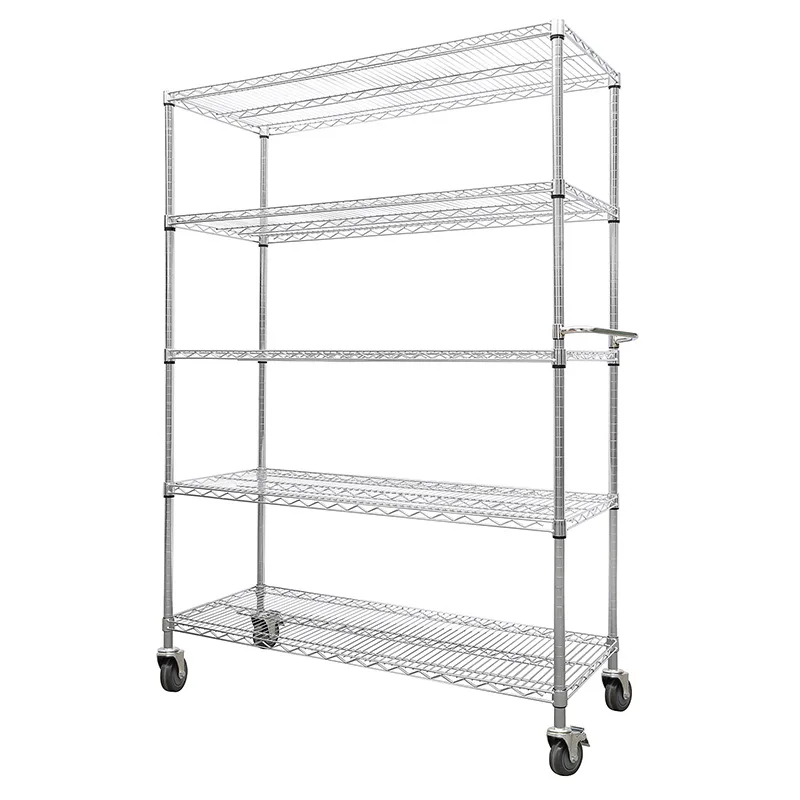 Multifunctional Stacking Racks Wire Mesh Vegetable Fruit Supermarket ...