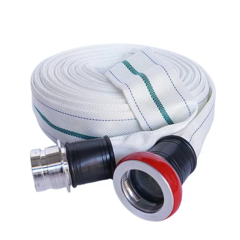 Painted Rubber Fire Extinguishing Combat Hose Firefighting Equipment ...