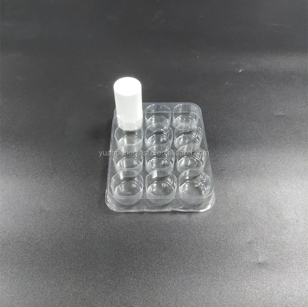Clear Pvc Pet Vacuum Thermoformed Plastic Blister Tray For Cosmetics ...