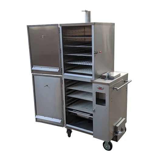 Extra Large BBQ Smoke Gravity Feed Smoker by Flaming Coals