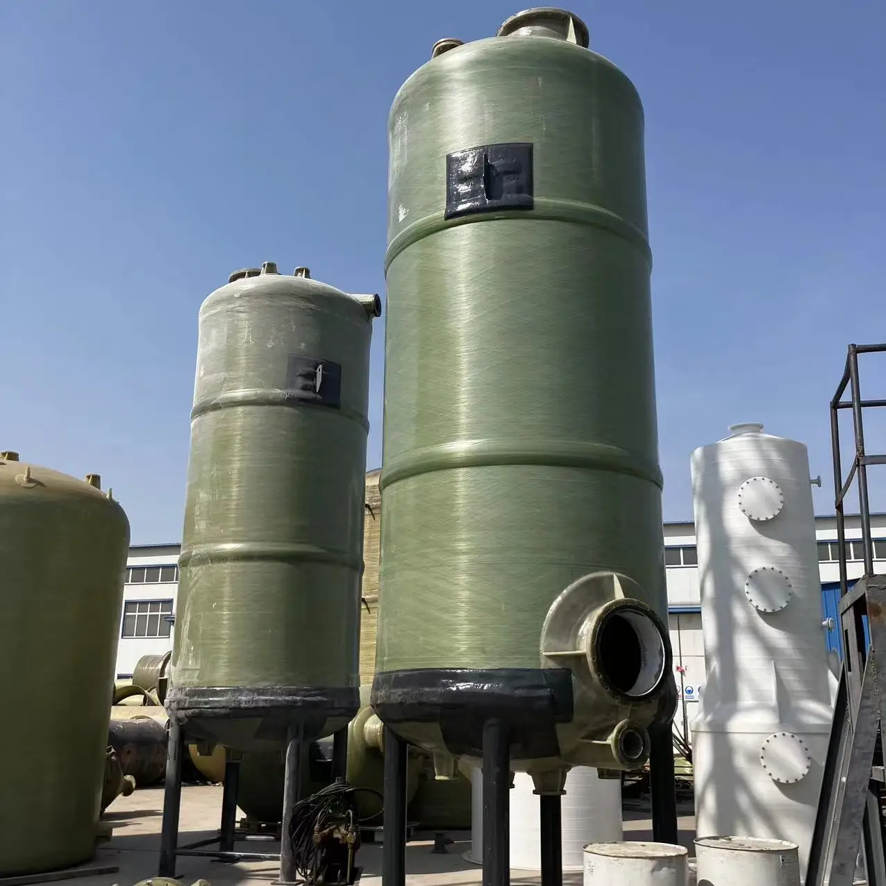 FRP GRP Fiberglass Storage Tanks - Durable & Versatile
