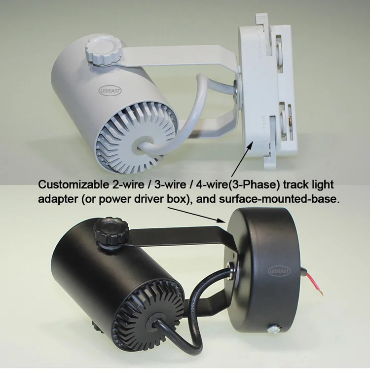 Ledeast Tw E27 Track Light Lamp Holder Fixture For H L J Track System ...