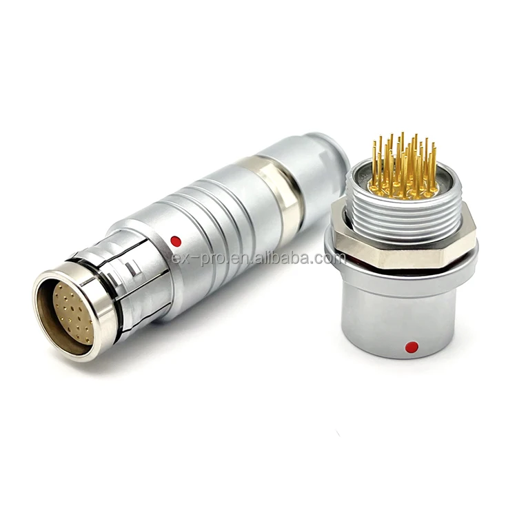 M18 PCB Circular Connectors - Reliable Front Panel Mounting