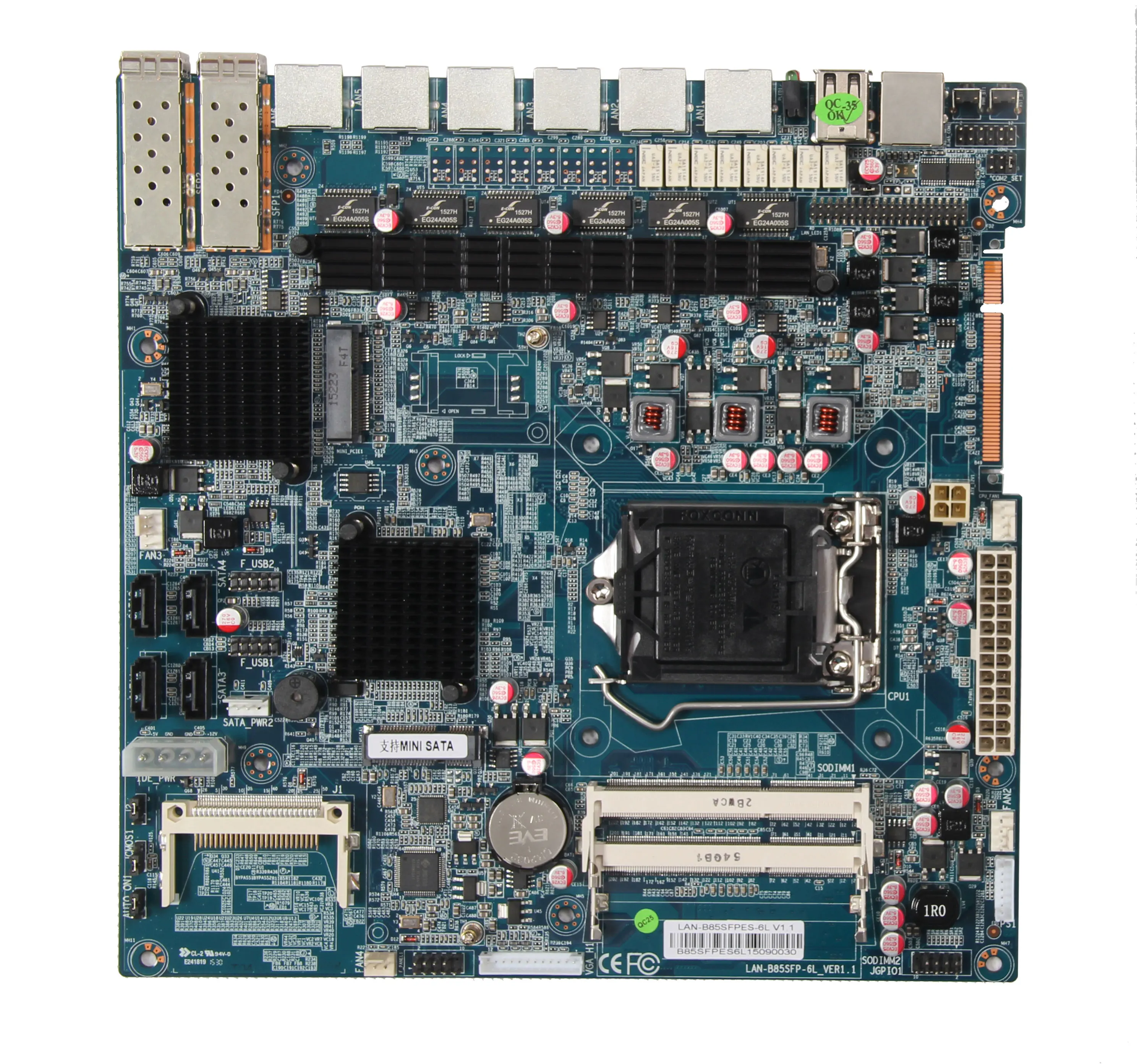 Motherboard VGA Memory DDR3 64GB Desktop Intel Core Haswell Processor ...