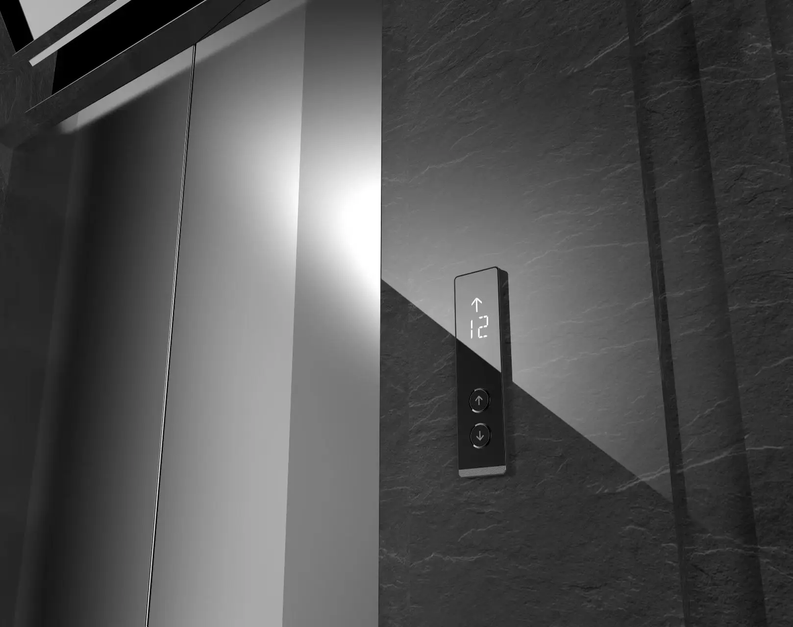 Elevator Glass Touch COP &LOP - Lift Car Operation Panel