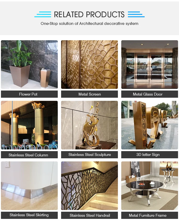 304 Stainless Steel Column Cladding Panels - Durable & Stylish