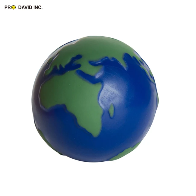 Earth Globe Stress Ball Earth Stress Ball