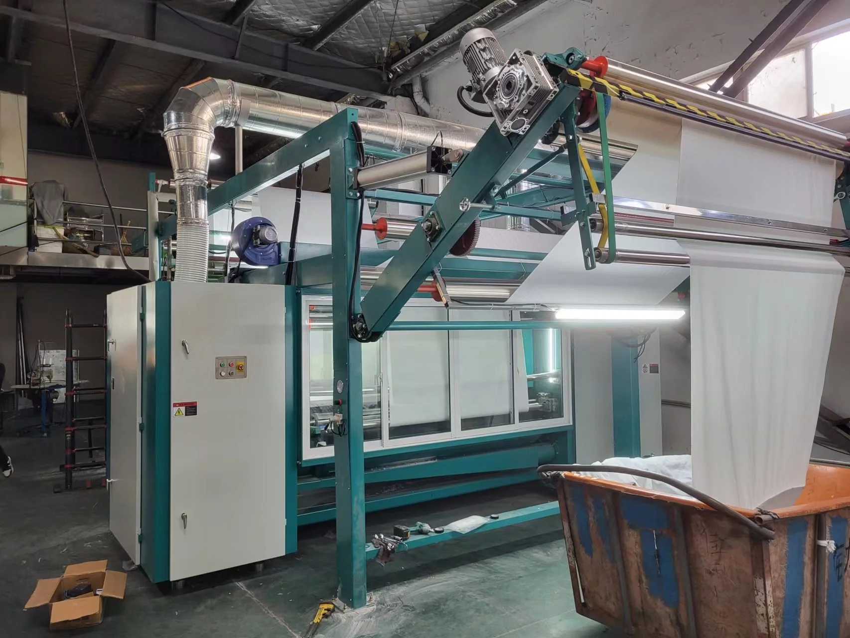 Vertical Sueding Machine for Cotton & Blended Fabrics