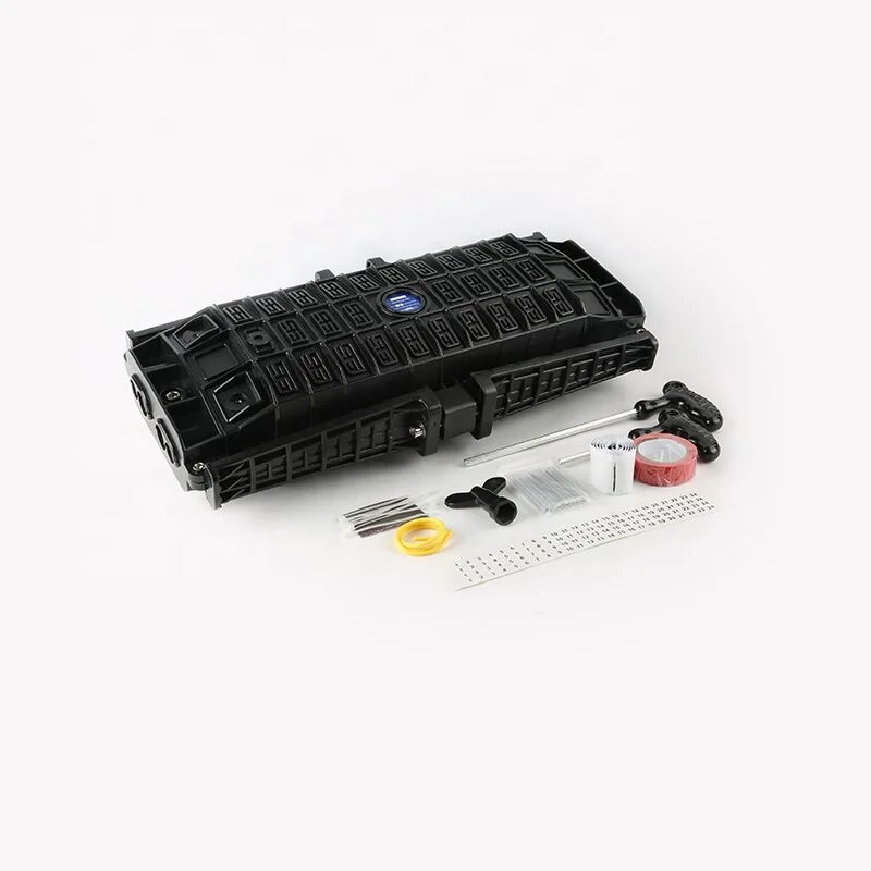 48 Cores Horizontal Fiber Optic Splice Closure | Direct Burial Inline ...