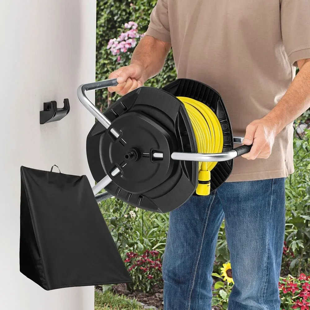 Waterproof Oxford Garden Hose Reel Cover Portable Standing Water Hose ...