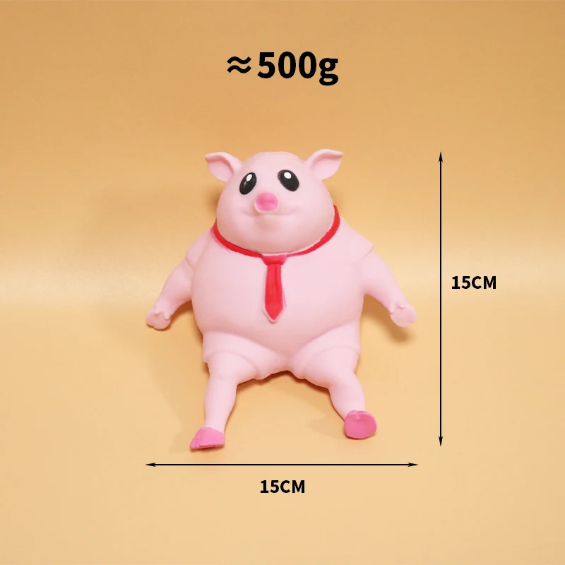 Pink Squishy Piggy - Stress Relief Toy for Kids & Adults