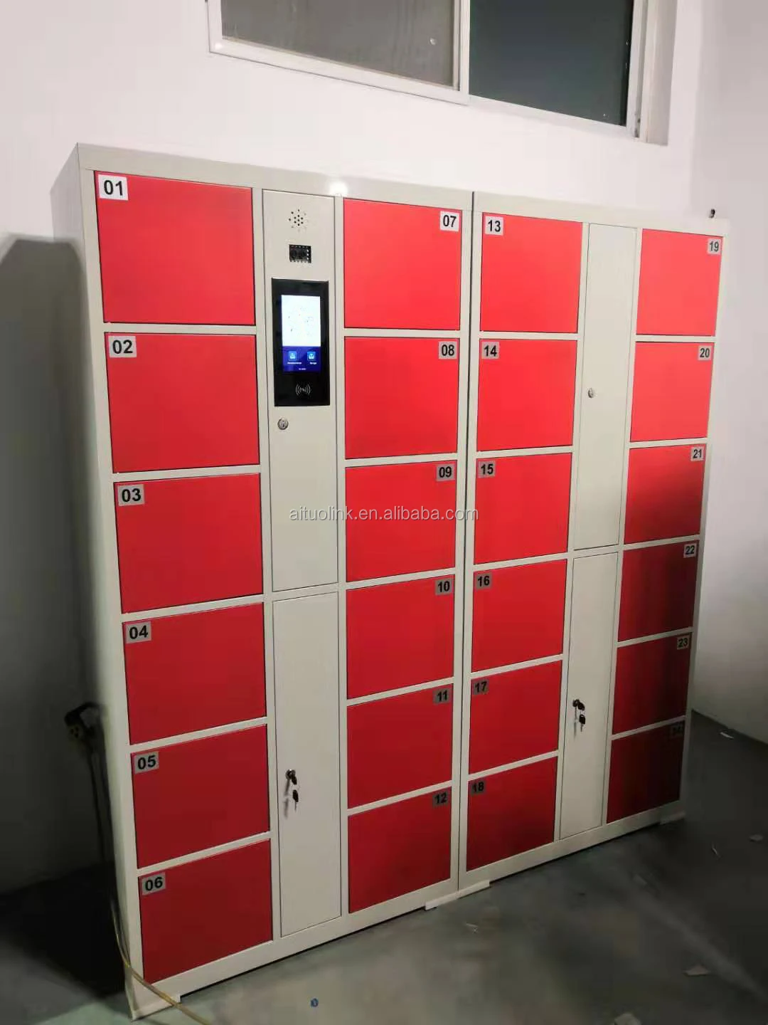 Customize Smart Electronic Storage Automatic Locker Supermarket Barcode ...