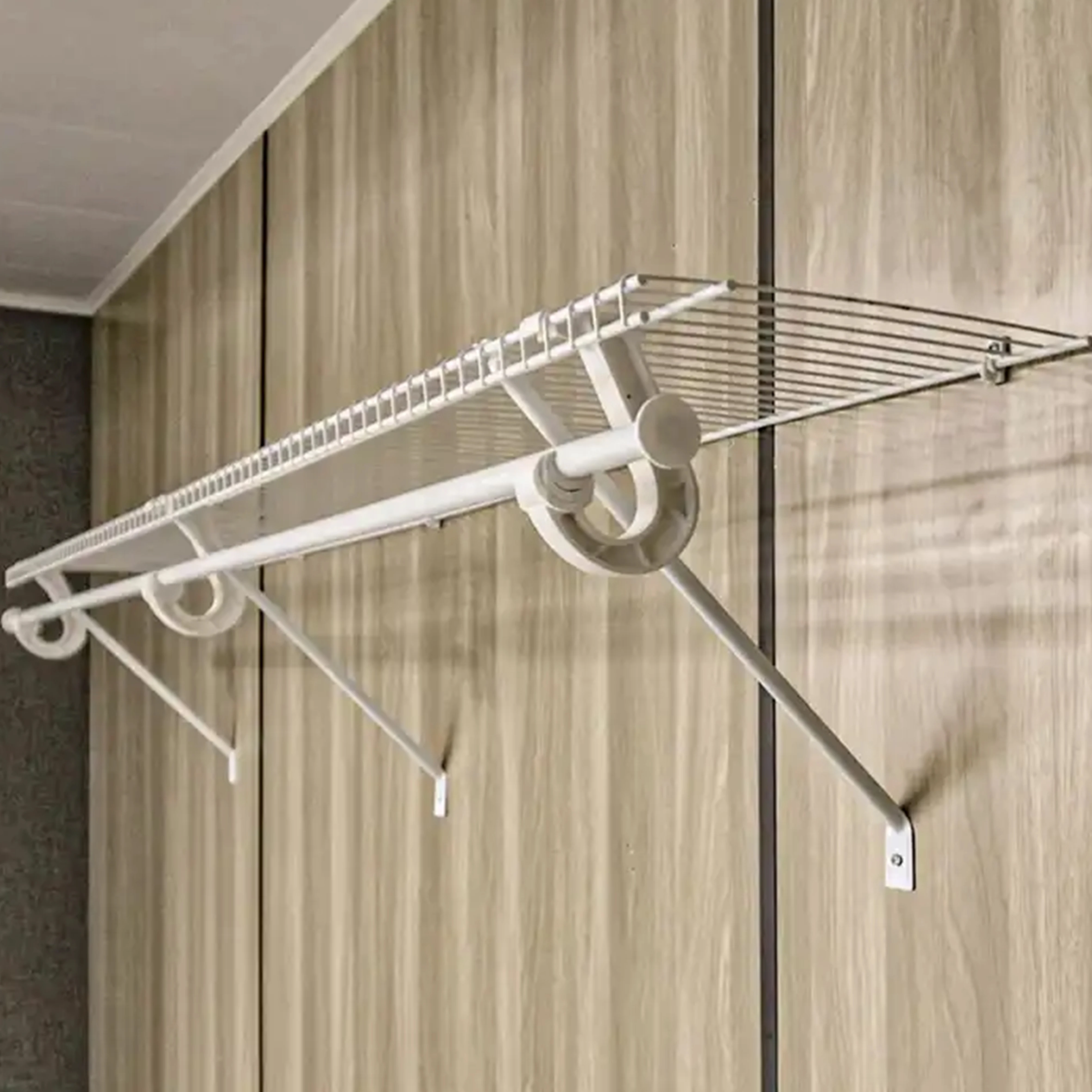 Cheap Wall Closet Free Standing Galvanized Wire Shelves System - Buy ...