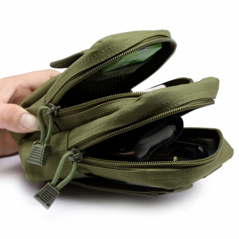 Molle Wallet Bag Mobile Phone Holster Tactical Waist Bag Edc Belt Pouch ...