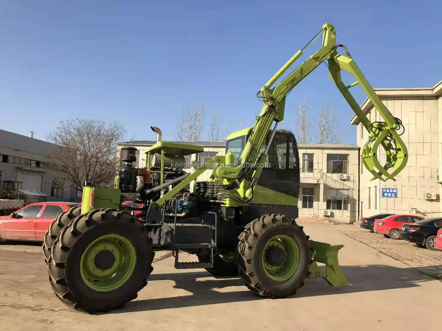Cane Grab Sugarcanes Grapple Loader for Sale - High Efficiency