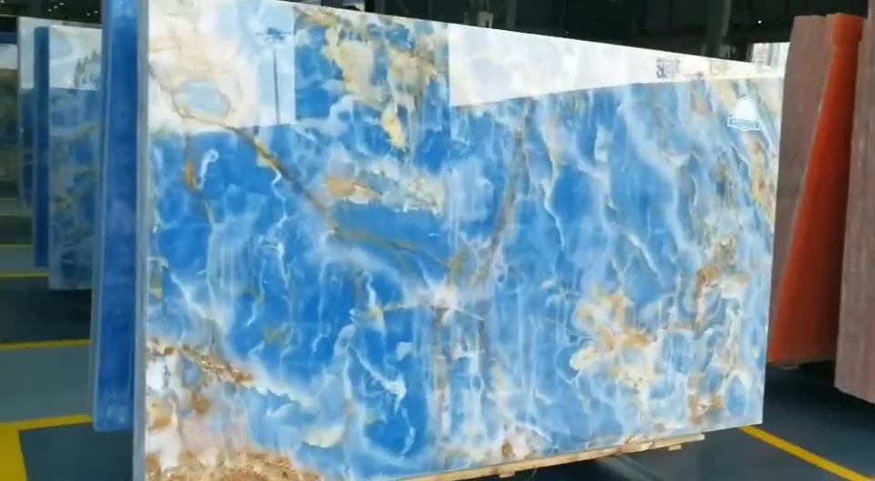 Backlight Crystal Blue Onyx Countertops - Buy Blue Onyx Slab,Backlight ...